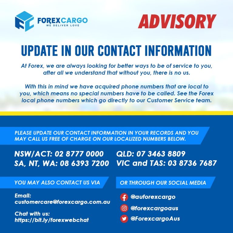 Forex Cargo Australia | Forex Cargo offers secure and reliable shipping ...